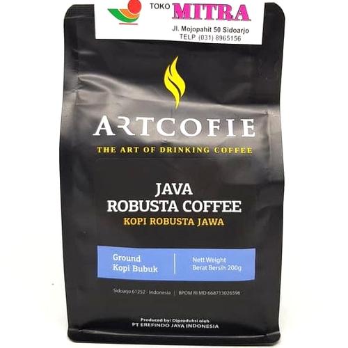 Jual ARTCOFIE JAVA ROBUSTA COFFEE 200gr | KOPI BUBUK JAWA ASLI MURNI SEDUH - Kab. Sidoarjo ...
