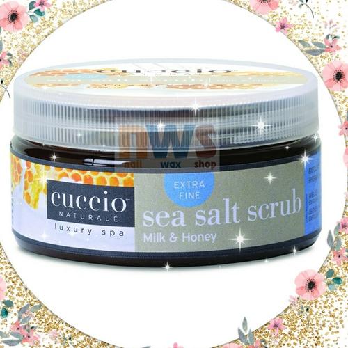 Jual Cuccio Sea Salt Scrub Milk & Honey 8oz / 237g Body Scrub Badan ...