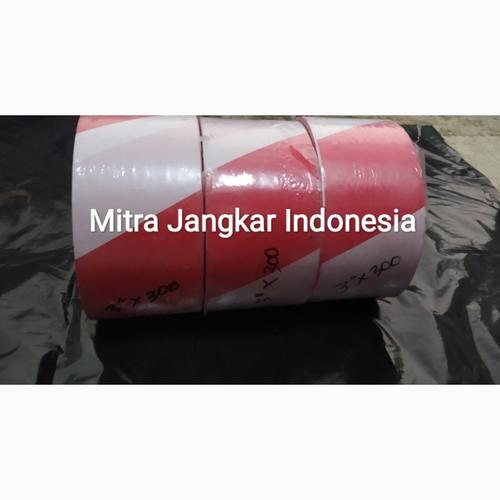 Jual Barricade Tape/Police Line 3" x 300Mtr-Merah Putih - Jakarta Timur ...