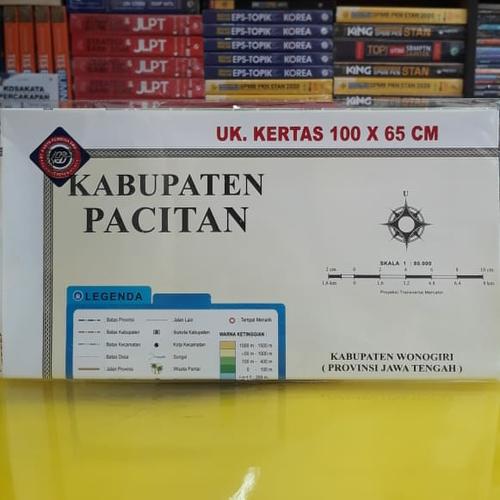 Jual PETA KABUPATEN PACITAN LIPAT - Kota Bandung - TB MENARA ILMU ...