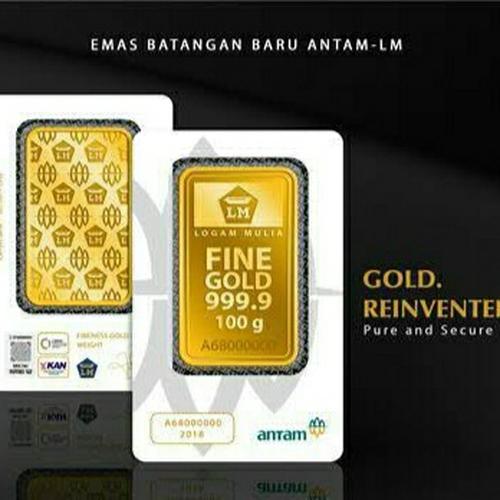 Jual LM Antam REINVENTED 100 Gram LM eye certified - Jakarta Selatan ...