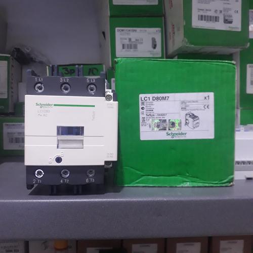 Jual CONTACTOR SCHNEIDER 3 KUTUB LC1D80M7 1NO 1NC 37KW 220V - Jakarta ...