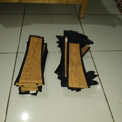 Jual Lawung dan Sumping Kulit Kayu Polos Kombi Kain - Kab. Barito Timur ...