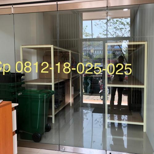 Jual Pintu lipat kaca frameless / glass folding door - Jakarta Timur ...