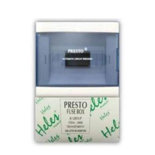 Jual Presto box MCB 8 group inbow tanam tutup transparan heles box MCB ...