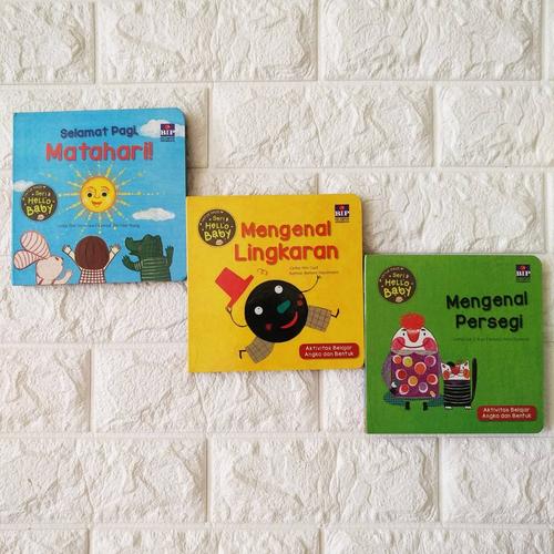 Jual Seri Hello Baby : Mengenal Lingkaran / Mengenal Persegi / Selamat ...