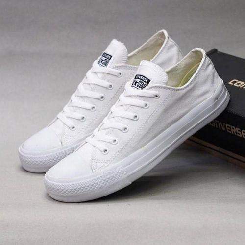 Jual sepatu converse chuck taylor full white - Putih, 36 - Jakarta ...