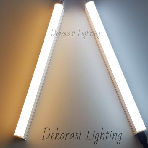 Jual Lampu neon T5 LED 16W 120cm 16 watt putih warm white merah biru ...