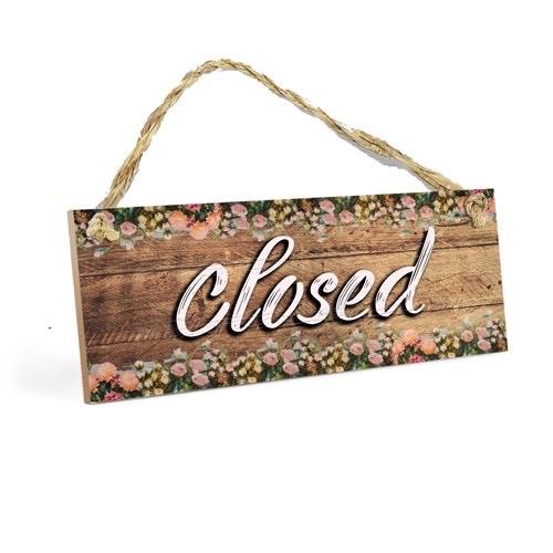 Jual Gantungan Pintu | Closed Sign | Tanda Buka Tutup | OPEN / CLOSED ...
