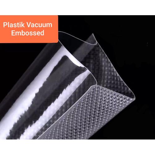 Jual plastik vacuum embossed 25x35x08 / plastik vakum embossed - Kota ...