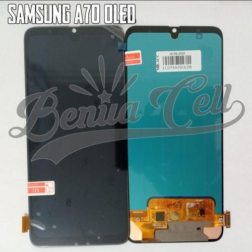 Promo LCD 1SET SAMSUNG A70 SAMSUNG A705F ORIGINAL OLED BISA KONTRAS ...