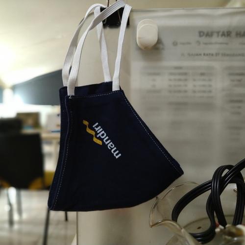 Jual masker sritex custom logo 2 warna - Earloop, Putih - Kota Semarang ...