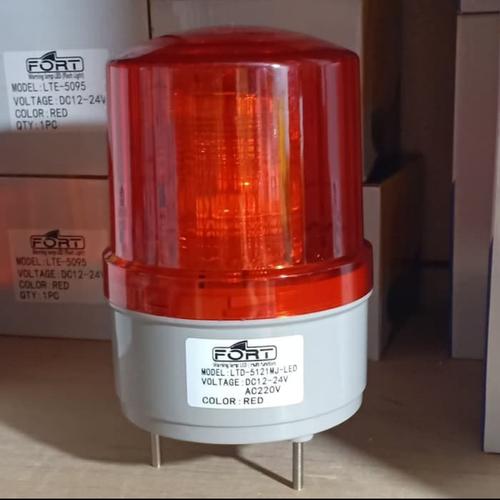 Jual WARNING LIGHT LAMPU LED 220VAC 12VDC 24VDC LTD 5121M LED - Kuning ...