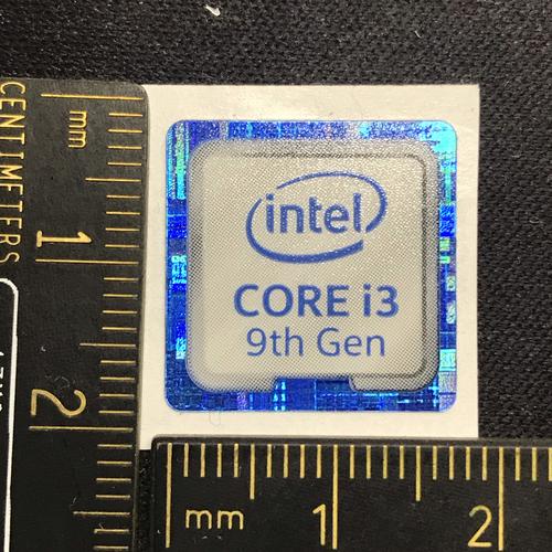 Jual Sticker stiker logo Core i3 9th gen ori - Kota Banjarmasin - Alpha ...