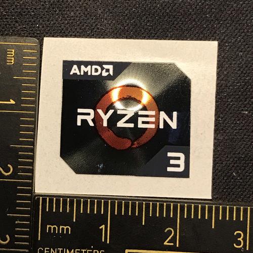Jual Sticker stiker logo Ryzen 3 tipe B ori - Kota Banjarmasin - Alpha ...