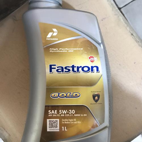 Jual Fastron Gold 5W-30 Literan ASLI DAN MURAH!! - Jakarta Utara ...