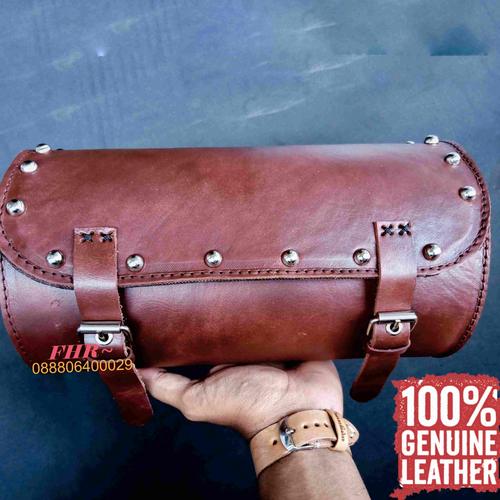 Jual Tas motor custom kulit sapi asli toolsbag japstyle w175 cafe racer ...