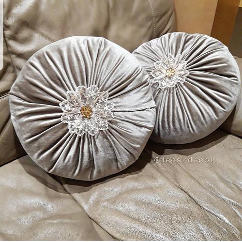 Jual Bantal Bulat Beludru Velvet Belgi Turki Morroco Scandinavian ...