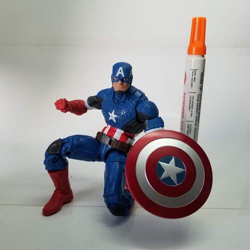 Jual mainan action figure marvel legends captain america comic ver ...