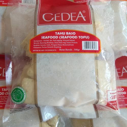 Jual Tahu Baso Seafood 500gr Cedea - seafood tofu - Kota Bekasi - TOKO ...