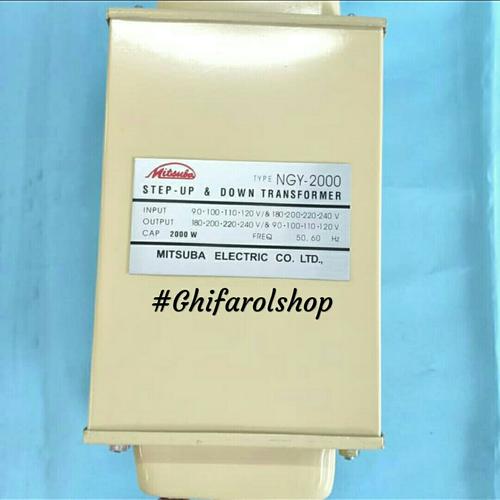 Jual Travo step up & down MITSUBA 2000 Watt - Jakarta Barat ...