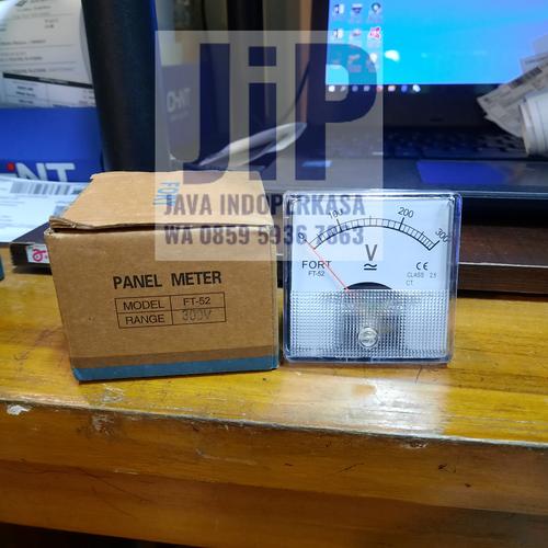 Jual voltmeter Fort FT-52 / analog volt meter jarum - Jakarta Barat ...