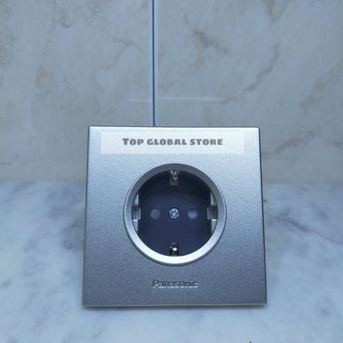 Jual PANASONIC STYLE SILVER Stop Kontak Stop Contact Single - Jakarta ...