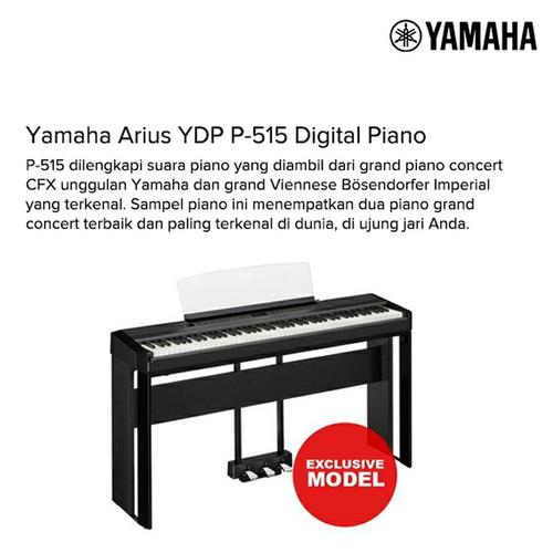 Jual PIANO DIGITAL YAMAHA P515/PIANO YAMAHA P-515/P515 - Hitam - Kab ...