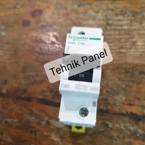 Jual MCB 80A 1Phase C120N 10kA SCHNEIDER - Jakarta Pusat - TEHNIK PANELL | Tokopedia