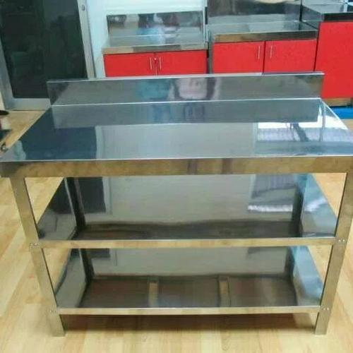 Jual MEJA STAINLESS STEEL 3 RAK PALEMBANG - Jakarta Barat - MEJA ...