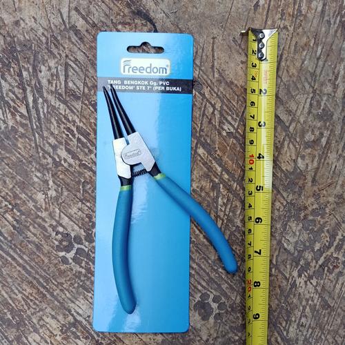 Jual tang spi lurus tekan buka keluar freedom 7 inchi tang snap ring ...