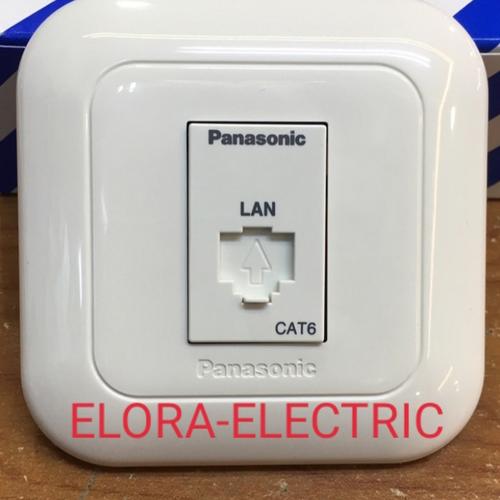 Jual STOP KONTAK DATA CAT6/OUTLET DATA CAT 6 WEJ24886 PANASONIC WIDE ...