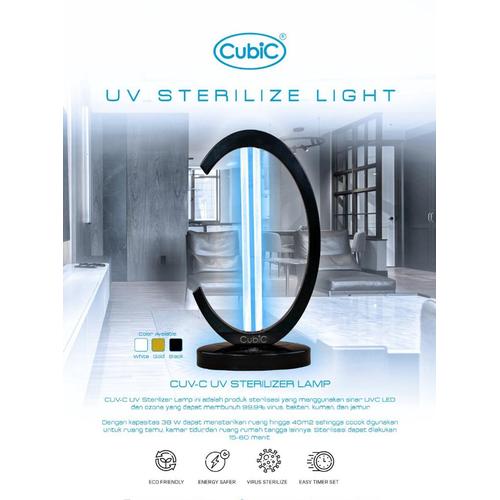 Jual UV-C sterilizer lamp / lampu disinfeksi bakteri, virus, kuman ...