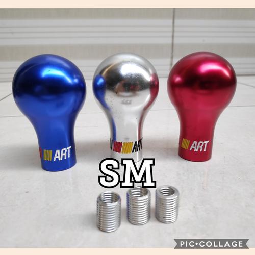 Jual gear knob racing model RALLI ART shift knop racing - carbon ...