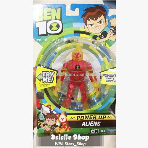 Jual Ben 10 Power Up Aliens Original Cartoon Network / Mainan BenTen ...