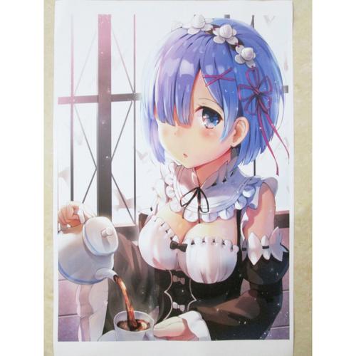 Jual Poster Anime ReZero 2 Rem Merchandise Re Zero Re:Zero - Jakarta ...