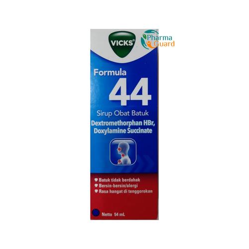 Jual Vicks Formula 44 Dewasa | obat batuk kering - 54 ML - Kota ...