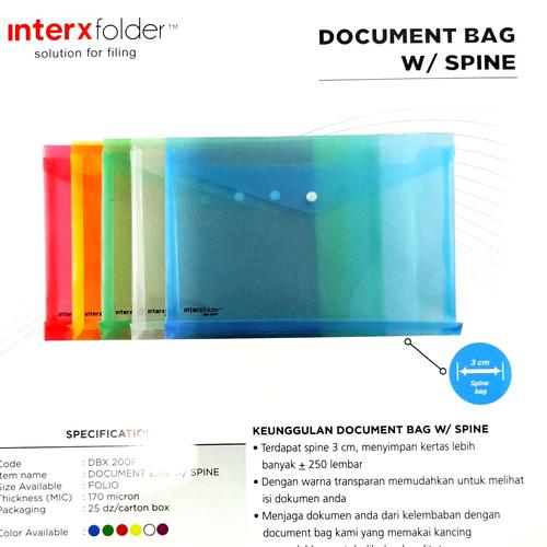 Jual Map kancing /document bag spine/punggung Inter x - Jakarta Selatan ...