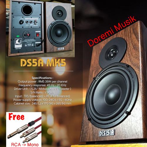 Jual Speaker Monitor DS5A Original iSK - Jakarta Pusat - Doremi.Musik ...