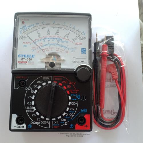 Jual avometer jarum merk steele multitester besar - Kota Malang ...