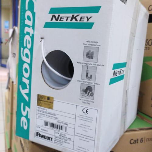 Jual Panduit Utp cable cat 5e putih Netkey - Jakarta Pusat ...