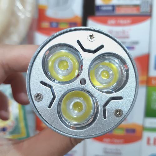 Jual LAMPU HALOGEN LED 3 MATA E27 LAMPU KITCHEN SET PUTIH / WARM WHITE ...