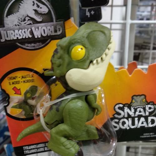Jual Tyrannosaurus Rex green T-rex Snap Squad snapsquad Jurassic World ...
