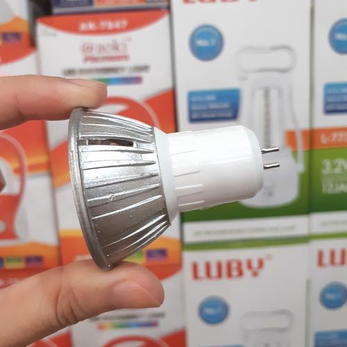 Jual LAMPU HALOGEN LED 3 MATA 2 KAKI MR16 TANCAP LAMPU SOROT KITCHEN ...
