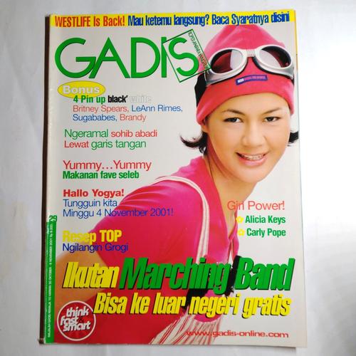 Jual Majalah GADIS No.29 Nov 2001 Cover PAULA VERHOEVEN - Kota Tangerang Selatan - zagabookz ...