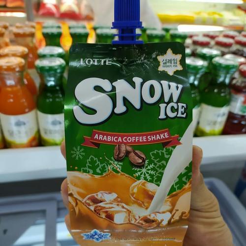 Jual Lotte Snow Ice Arabica Coffe Shake - Es Rasa Kopi Vanila 160ml ...