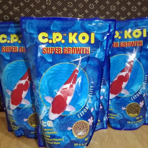 Jual CP Koi super growth 1 kg pakan koi tinggi protein - Kota Tangerang ...