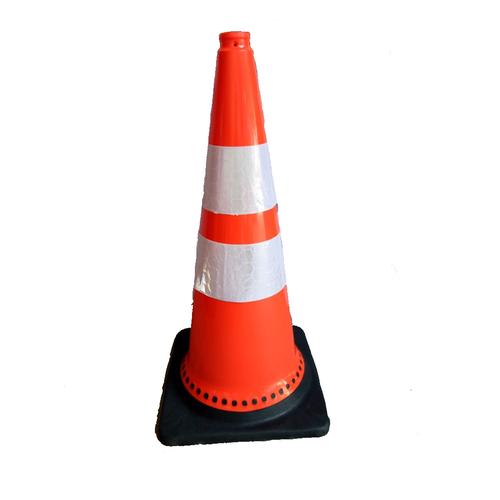 Jual Kerucut Pembatas Jalan 75CM / Traffic Cone Rubber Base Hitam 75 CM - Kota Tangerang Selatan ...