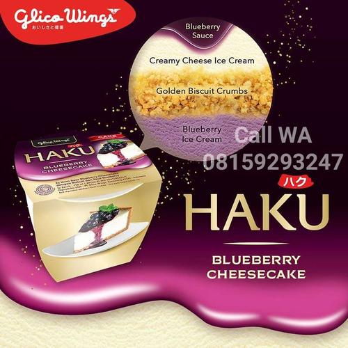 Jual Es Krim Glico Wings HAKU BLUEBERRY CHEESECAKE dan TIRAMISU cup 110 ml - TIRAMISU - Kota ...