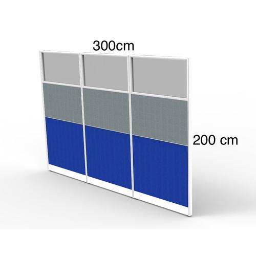 Jual Panel partisi sekat ruangan / standing partisi Uk.P.300 xT.200 cm ...